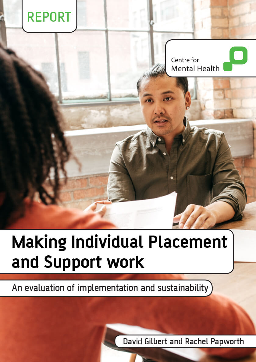Making Individual Placement and Support work | InHealth Associates